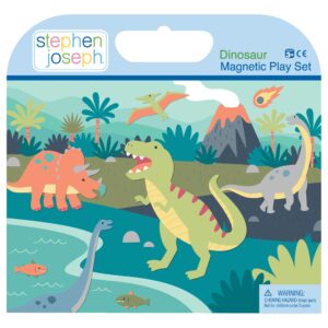 stephen joseph magnetic play set dino