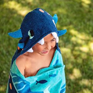 Stephen Joseph, Kids Hooded Bath Beach Towel, Girls and Boys Towel, Swim Pool Cover Up Super Absorbent Cute Characters, Rainbow