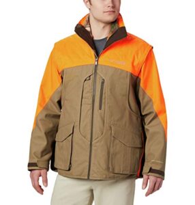 columbia men's ptarmigan™ interchange parka, flax, large