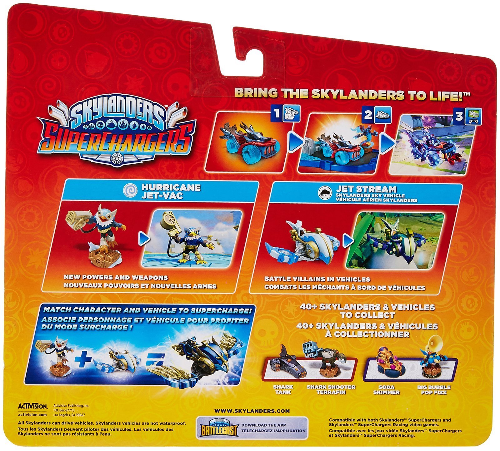 Skylanders SuperChargers Dual Pack #2: Hurricane Jet-Vac and Jet Stream