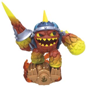 skylanders superchargers: drivers lava lance eruptor character pack