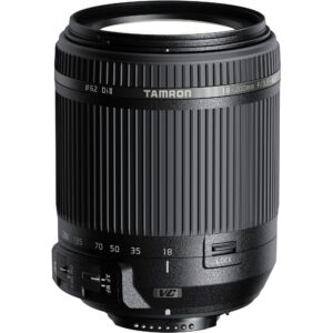 tamron af 18-200mm f/3.5-6.3 di-ii vc all-in-one zoom for nikon aps-c digital slr black