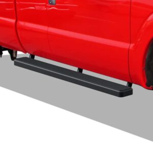 APS Running Boards (Nerf Bars Side Steps Step Bars) Compatible with Ford F250 F350 Super Duty 1999-2016 Super Cab (Black Powder Coated 5 inches)