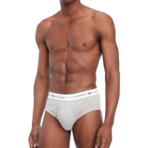 Tommy Hilfiger Men's 4-Pack Cotton Brief, Multi, Large