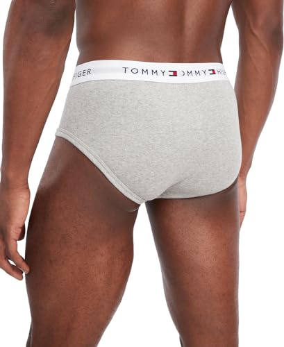 Tommy Hilfiger Men's 4-Pack Cotton Brief, Multi, Large