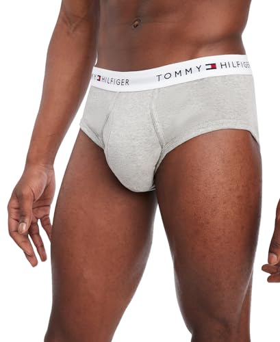 Tommy Hilfiger Men's 4-Pack Cotton Brief, Multi, Large