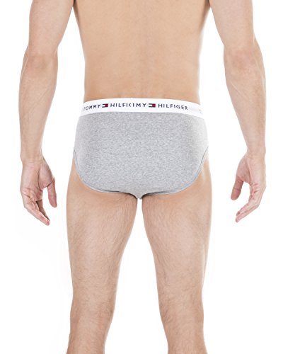 Tommy Hilfiger Men's 4-Pack Cotton Brief, Multi, Large