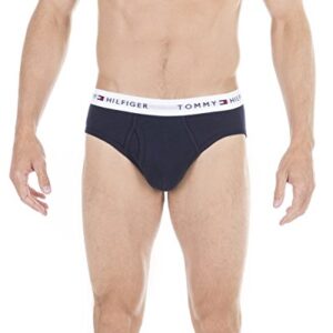 Tommy Hilfiger Men's 4-Pack Cotton Brief, Multi, Large