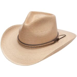 stetson men's sawmill hat, natural, xl