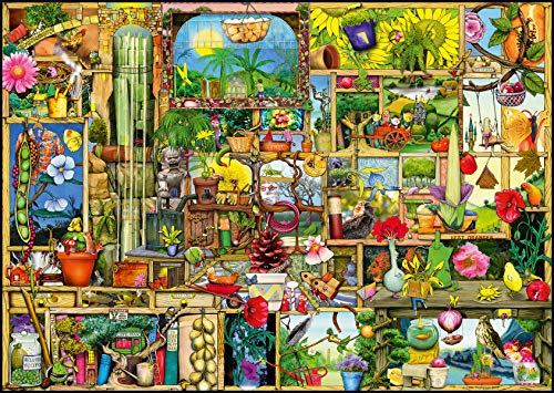 Ravensburger The Gardener's Cupboard - 1000 Piece Jigsaw Puzzle for Adults | Unique Piece Design | Anti-Glare Surface | Perfect Fit Technology | FSC Certified Materials