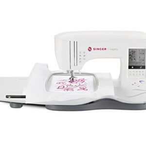 SINGER | Legacy SE300 Embroidery Machine with 200 Built-In Embroideries, LCD Touch Screen, & 250 Built-In Stitches - Sewing Made Easy