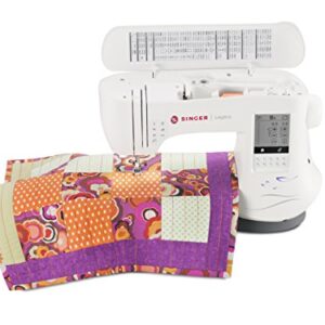 SINGER | Legacy SE300 Embroidery Machine with 200 Built-In Embroideries, LCD Touch Screen, & 250 Built-In Stitches - Sewing Made Easy