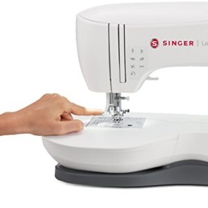 SINGER | Legacy SE300 Embroidery Machine with 200 Built-In Embroideries, LCD Touch Screen, & 250 Built-In Stitches - Sewing Made Easy