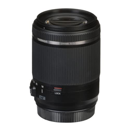 Tamron AF 18-200mm F/3.5-6.3 Di-II VC All-in-One Zoom for Canon APS-C Digital SLR Black