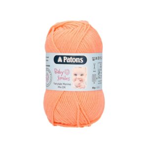 patons baby smiles fairytale merino mix dk 1024 apricot