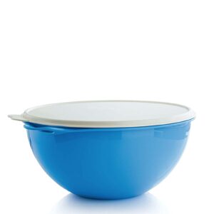 tupperware thatsa bowl 19-cup in salt water taffy blue by tupperware