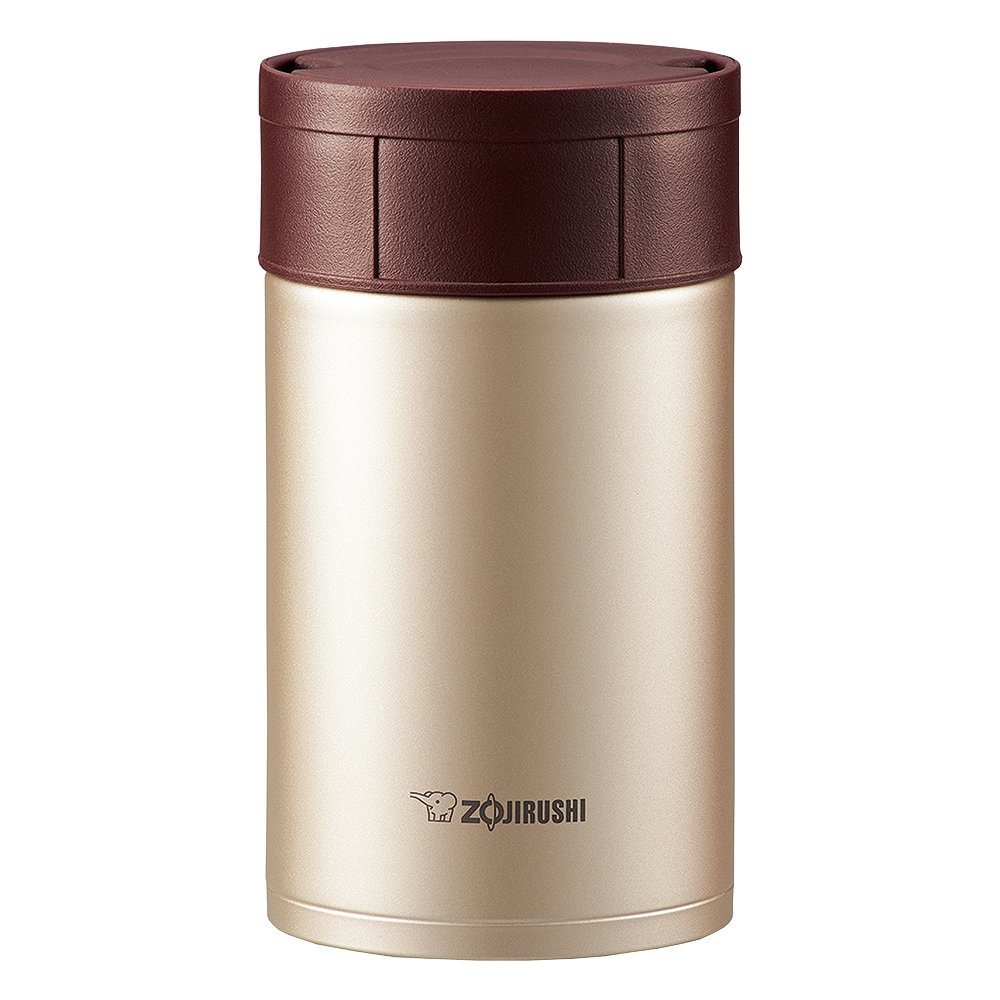 ZOJIRUSHI Stainless Steel Jar 550ml Cinnamon Gold SW-HB55-NL