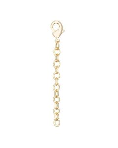 kendra scott 2" necklace extender for women, fine jewelry, 14k gold-plated, lobster clasp