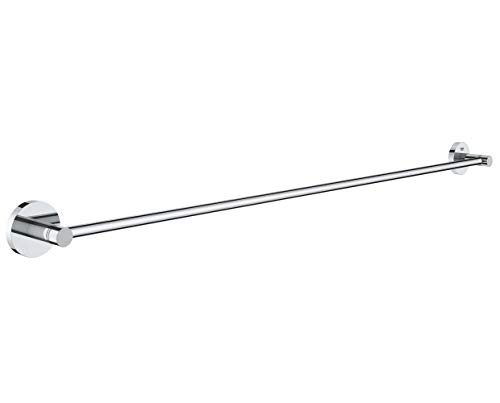 Grohe 40386001 Essentials Metal 38.19-in. Towel-Rail, 31', Starlight Chrome, 32"