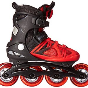 K2 Skate Men's Vo2 90 Boa Inline Skates, Red/Black, 5