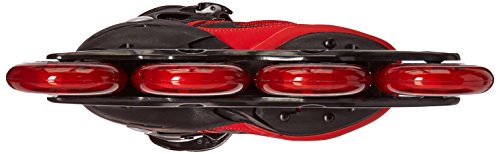 K2 Skate Men's Vo2 90 Boa Inline Skates, Red/Black, 5