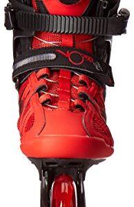 K2 Skate Men's Vo2 90 Boa Inline Skates, Red/Black, 5