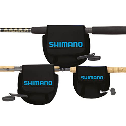 Shimano Neoprene Reel Cover; Medium; Black