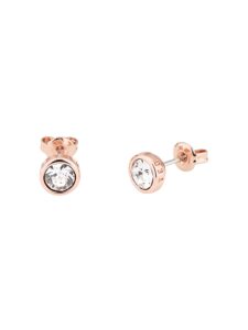 ted baker sinaa crystal stud earrings - silver or rose gold tone options