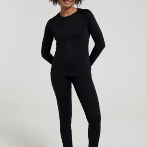 Mountain Warehouse Talus Womens Thermal Top Black 8