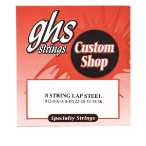 ghs electric lap steel strings 8-string 12-50