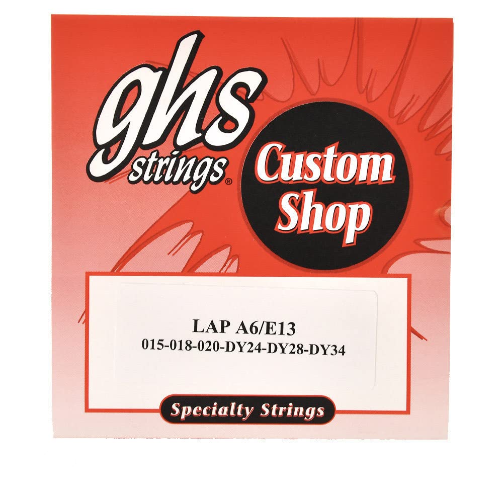 GHS Electric Lap Steel Strings A6/E13 Tuning 14-36