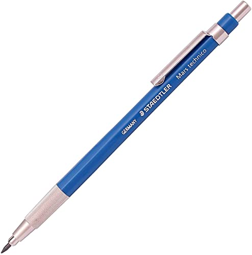 Staedtler Mars Technico 780C Mechanical Lead holder,clutch Pencil for Draft Drawing, Art Sketching Sharpener (Pack of 5)