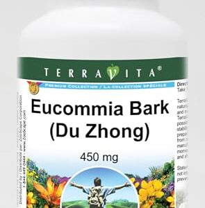 Eucommia Bark (Du Zhong) - 450 mg (100 Capsules, ZIN: 515099)