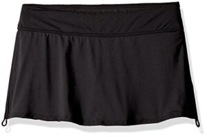 tyr competitor active mini skort, medium, black