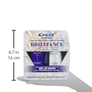 Crest Brilliance Daily Cleasning Toothpaste And Whitening Gel System - 4 Oz