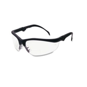 mcr safety k3h15 klondike magnifier glasses, 1.5 magnifier, clear lens