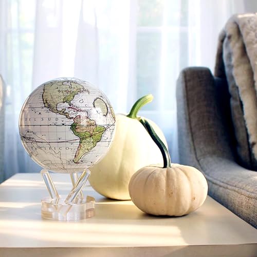 MOVA Globe Antique Terrestrial White 6"