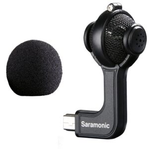 Saramonic G-Mic Microphone for GoPro Cameras Hero4, Hero3+, Hero3 (Black)