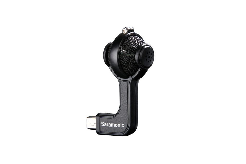 Saramonic G-Mic Microphone for GoPro Cameras Hero4, Hero3+, Hero3 (Black)