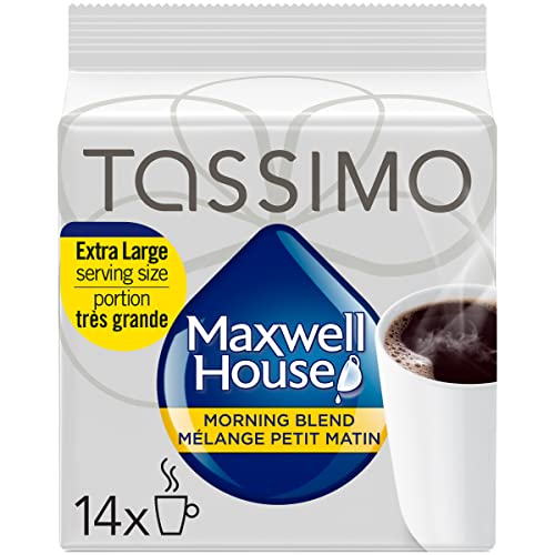 Tassimo Maxwell House Morning Blend Coffee 14 T-Discs 123G Imported from Canada