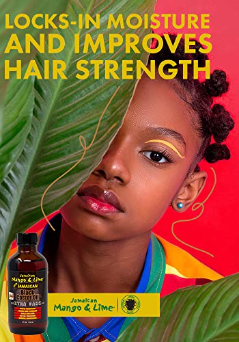 Jamaican Mango & Lime Black Castor Oil Xtra Dark 4 oz