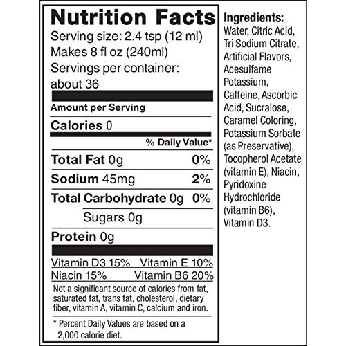 sodastream Diet Energy Syrup, 14.8 Fluid Ounce