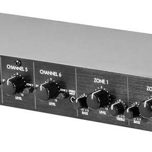 ART MX624 6-channel Stereo Mixer with Dual Zone Outputs