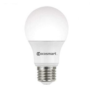 ecosmart a19 a460st-q1d-01 40w equivalent dimmable led light bulb, soft white, (pack of 4)