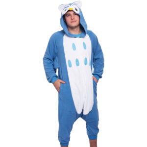 funziez! adult onesie halloween costume - animal and sea creature - plush one piece cosplay suit for adults, men and women