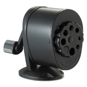 Bostitch MPS1BLK Counter-Mount/Wall-Mount Manual Pencil Sharpener, Black