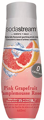 SodaStream Pink Grapefruit Zero Calorie Syrup, 14.8 Fluid Ounce