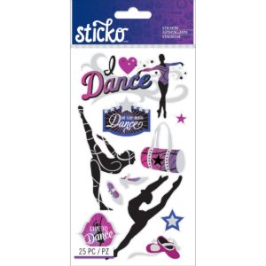 sticko sticker themed-dance 52-01311, other