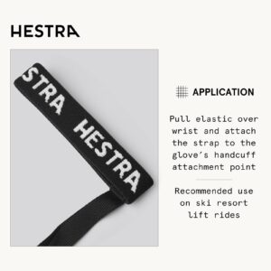 Hestra Women's Slim Handcuffs Glove Strap 90/17 mm (Size 5-9) I Ski Glove Leash