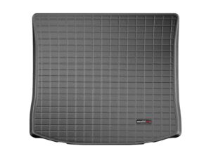 weathertech cargo trunk liner for ford edge, edge st - behind 2nd row (40791) black